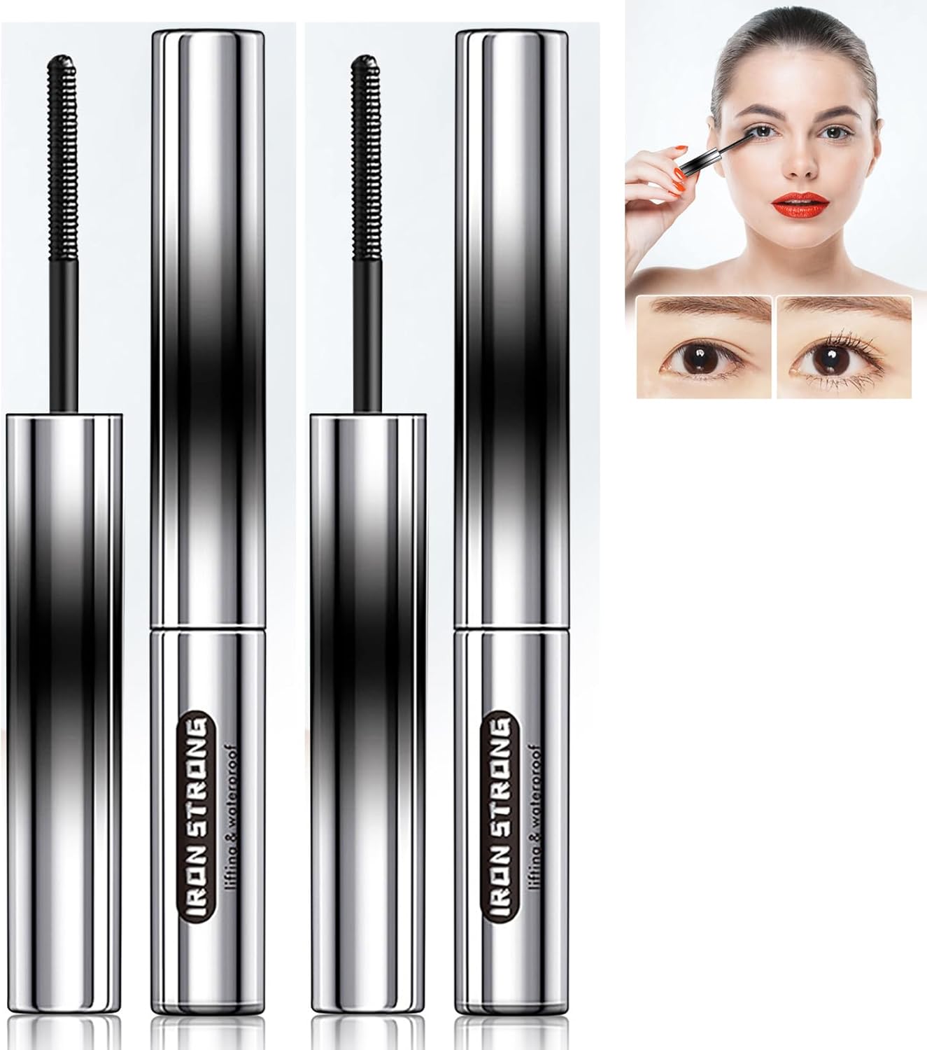 Judydoll - 3D Curling Eyelash Iron Mascara, Judy Doll Iron Brush ...