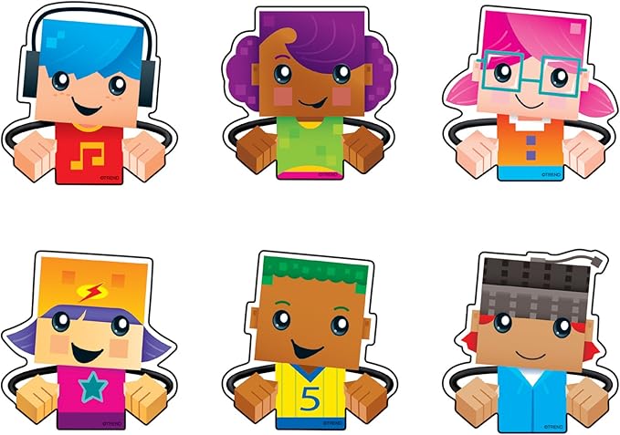 Amazon.com: BlockStars!® Clips Mini Accents Variety Pack : Office Products