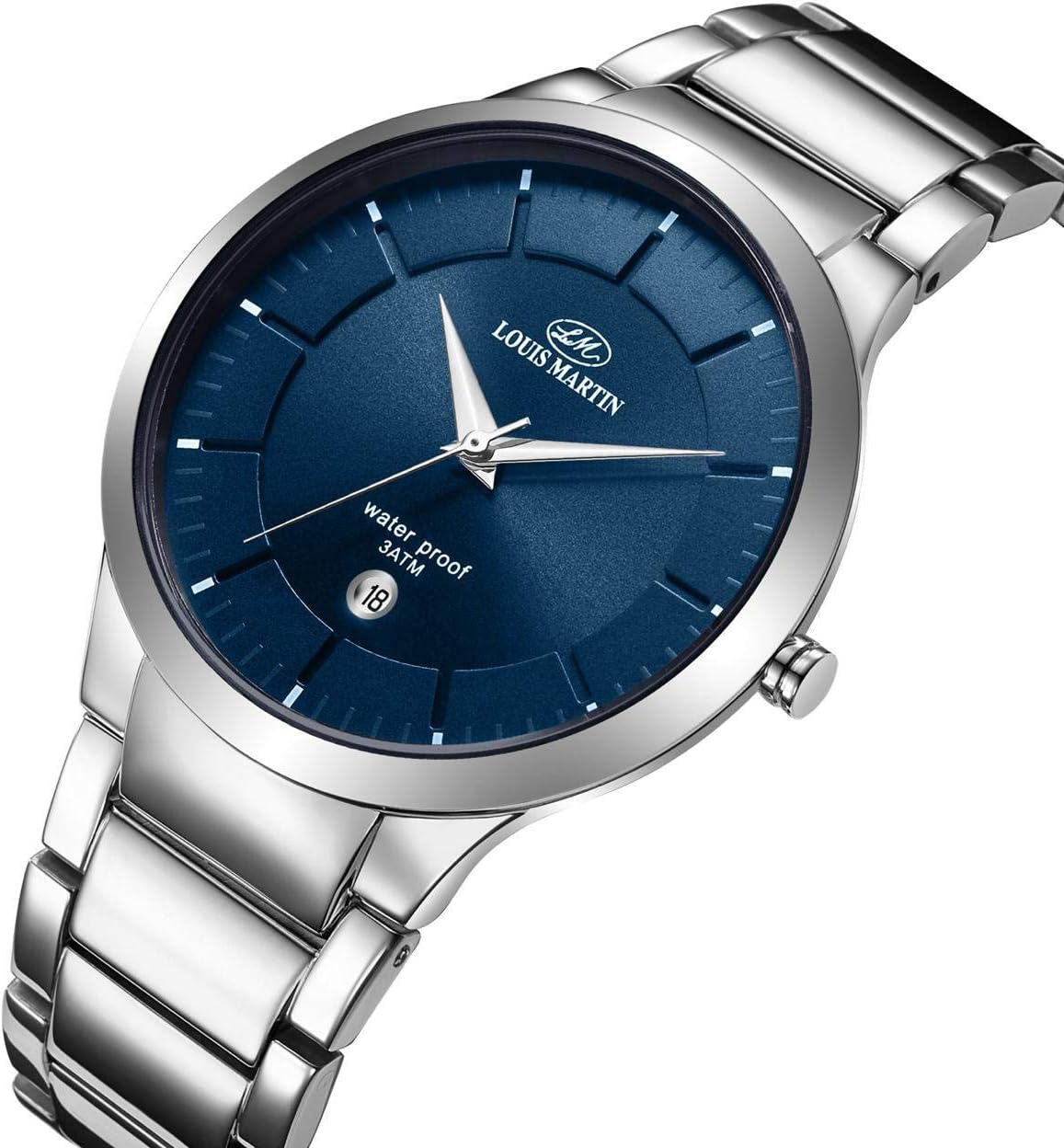 Louis Martin Dress Watch For Men Analog Stainless Steel - N-09 : Buy ...