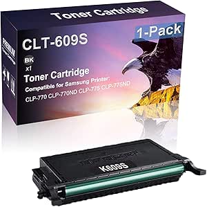 Amazon.com: 1 Pack (Black) Compatible High Yield CLT-609S CLT-K609S Printer Cartridge Use for ...