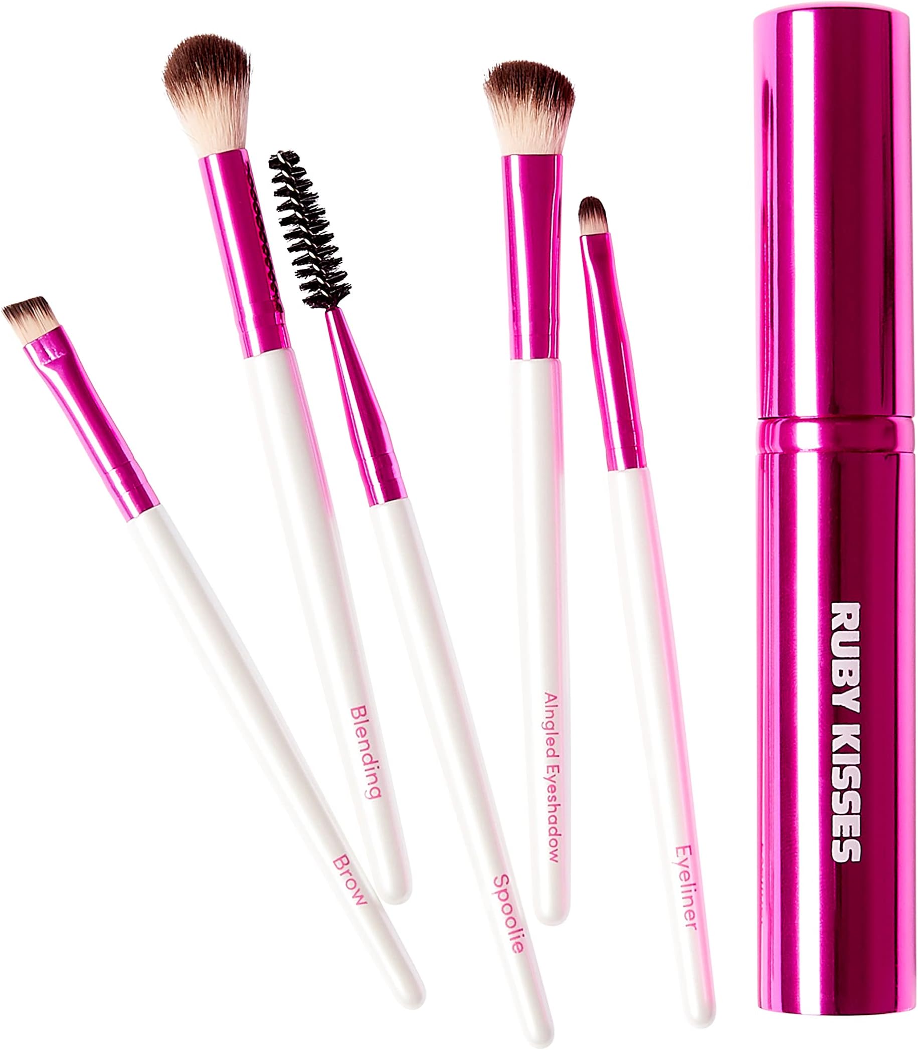 Amazon.com: Kiss Ruby Kisses Make-Up Brush (Foundation Brush) : Beauty ...