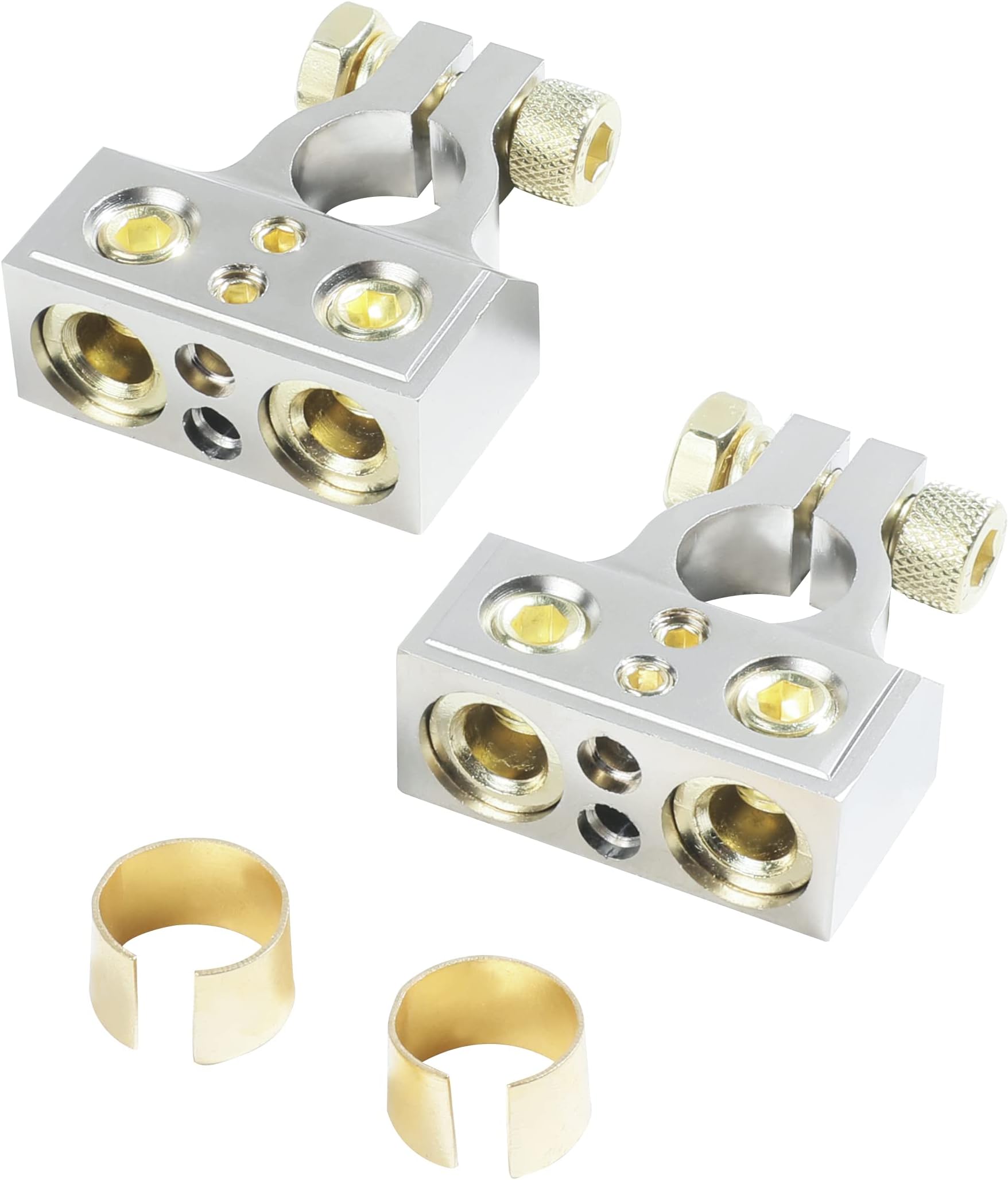 Amazon.com: NTNEV Universal Negative & Positive Car Battery Terminal ...