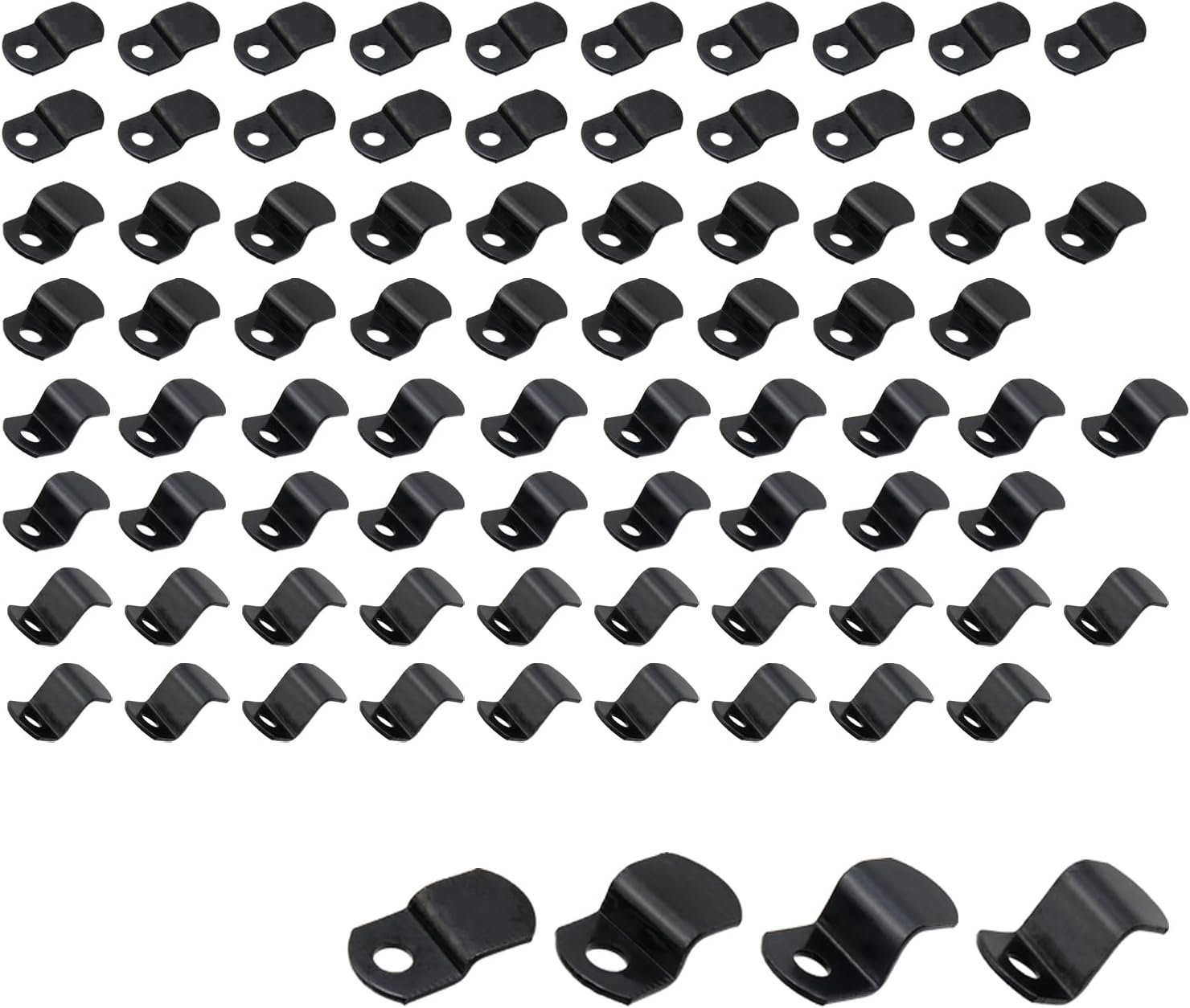 T Tulead Black Offset Canvas Clips Picture Framing Mirror Clips Iron Z ...