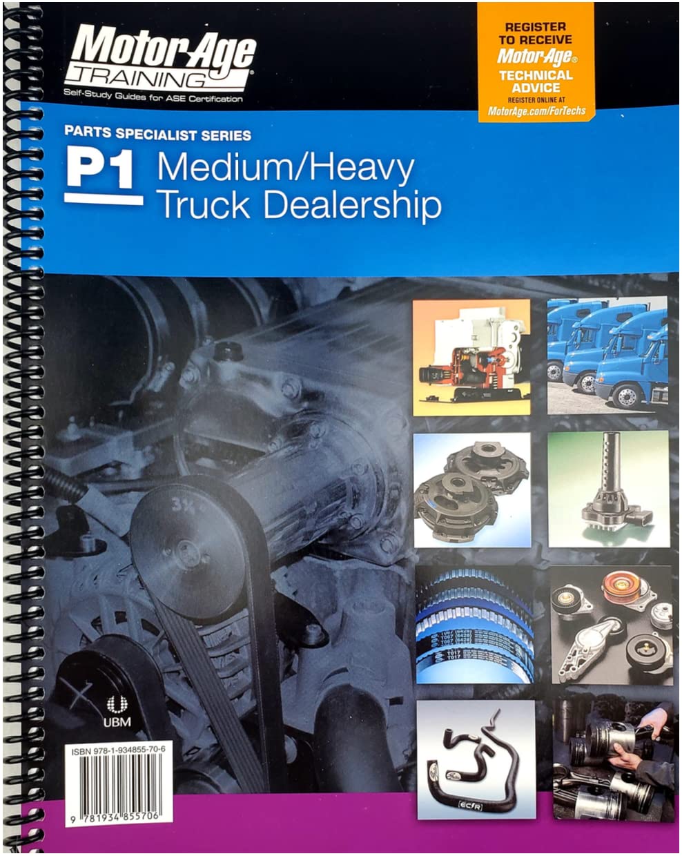 ASE P1 Study Guide Medium/HeavyDuty Truck Parts Specialists: The Motor ...