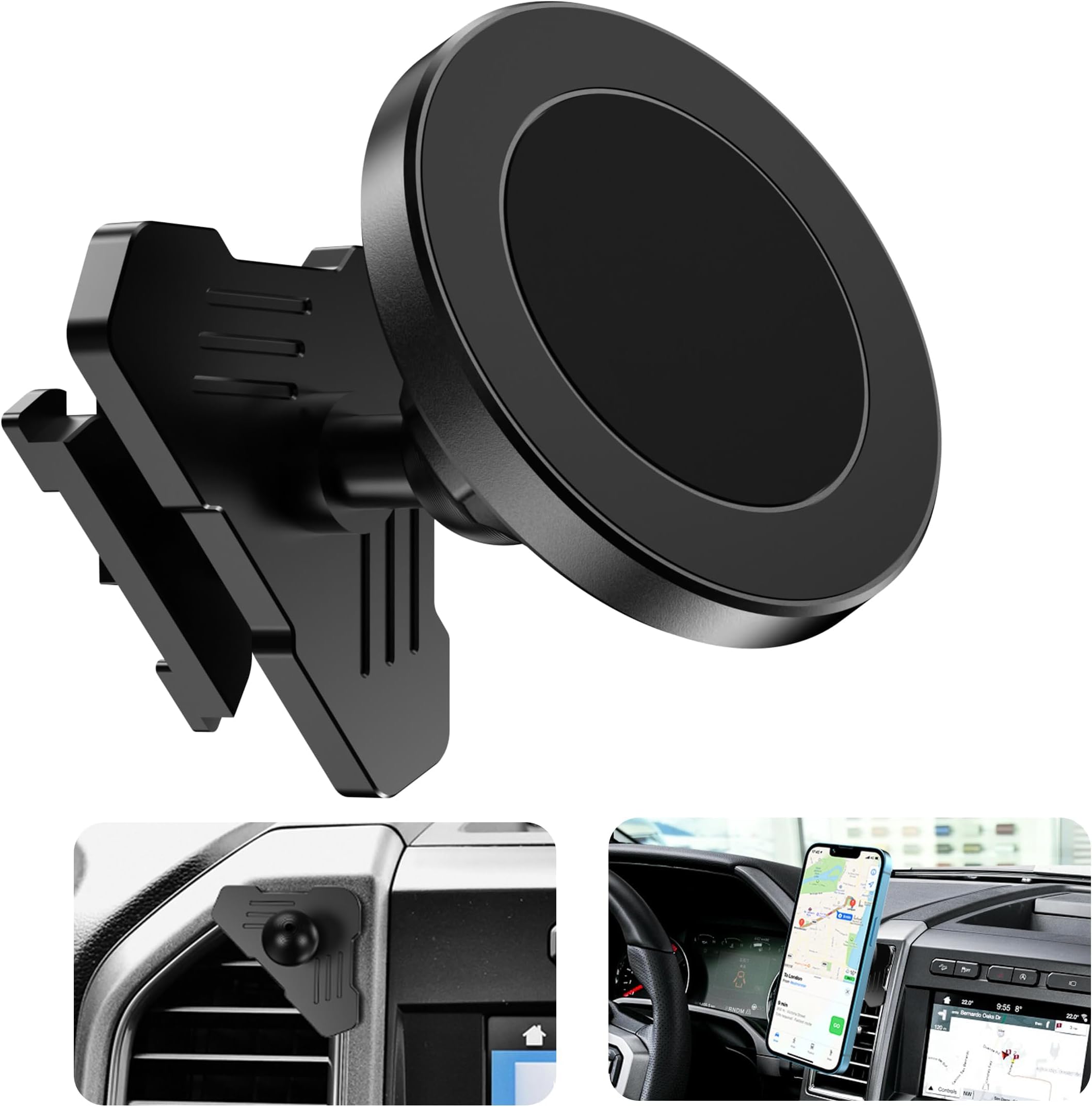Amazon.com: KUCOK Ford Explorer Phone Mount for MagSafe, Exclusive Fit ...