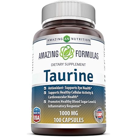 Amazon.com: Pure Encapsulations Taurine 1,000 mg | Amino Acid ...