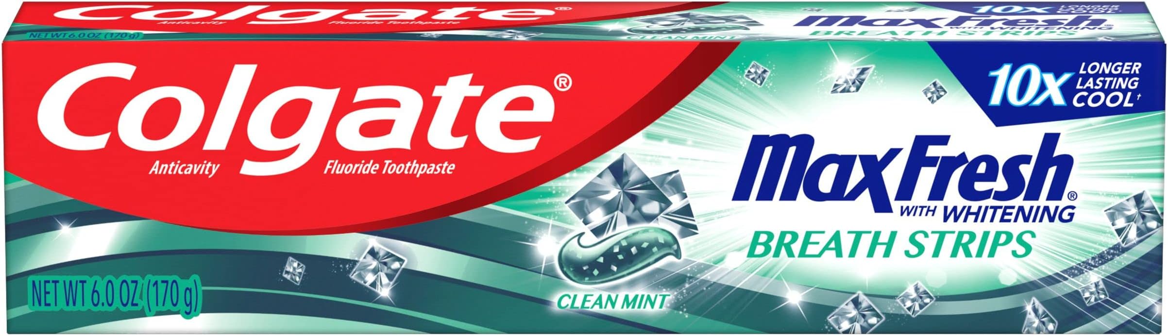 Amazon.com: Colgate MaxFresh Whitening With Breath Strips Toothpaste ...