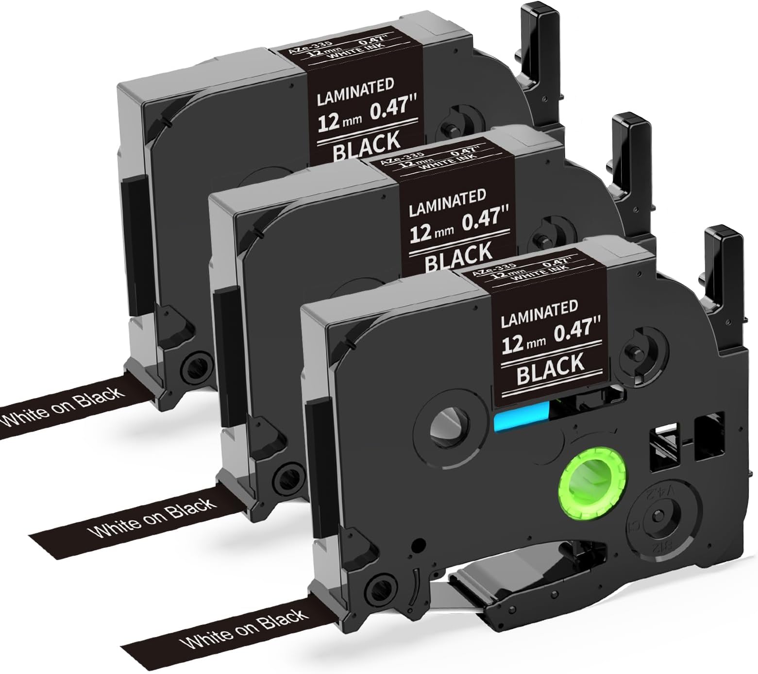 Weipto Compatible Label Tapes Replacement for Brother P-Touch Label ...