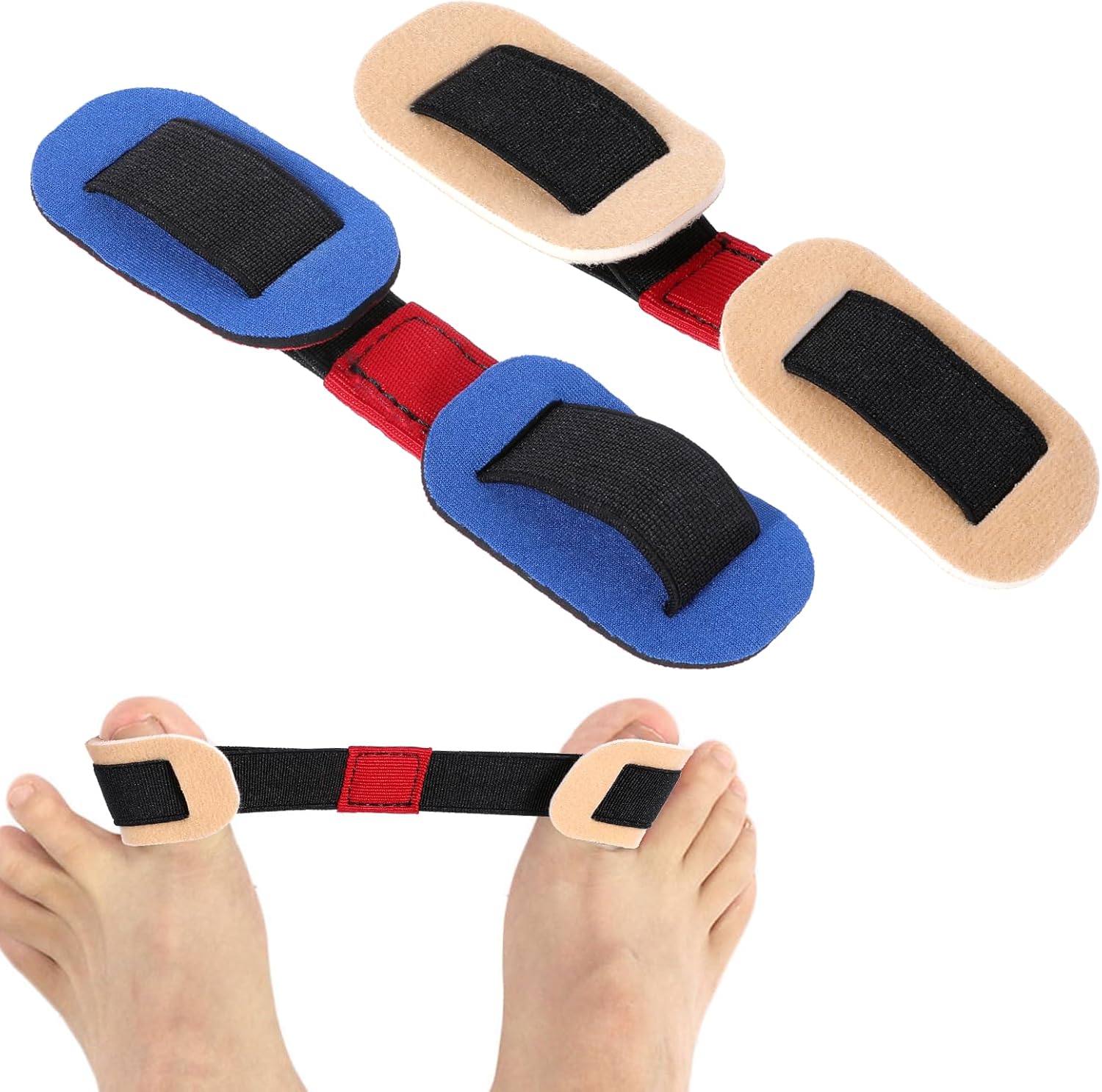 Amazon.com: PEOVLVN 2Pcs Toe Stretcher Bunion Corrector for Women Big ...
