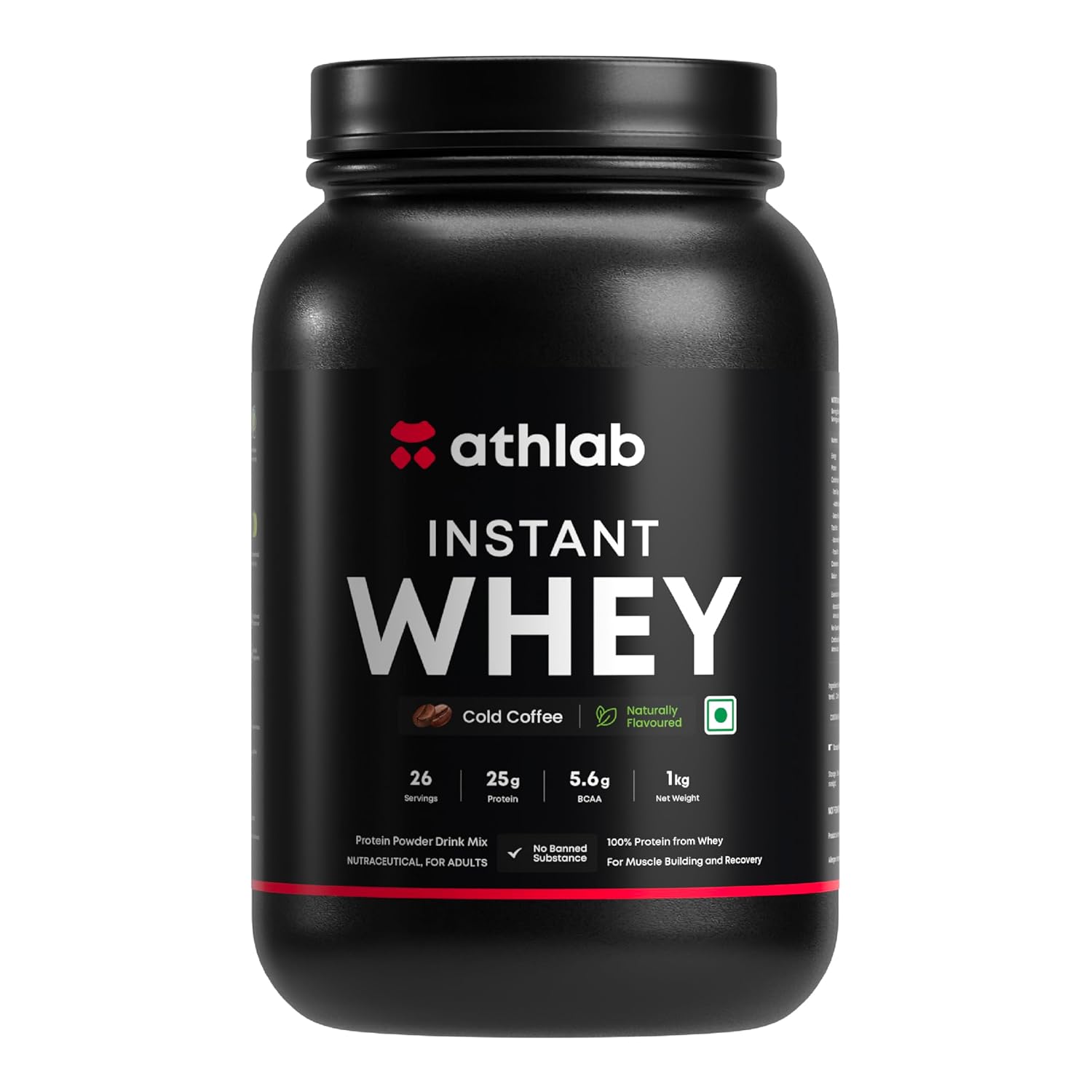 Athlab (by Nutrabay) Instant Whey Protein| Naturally Flavoured ...