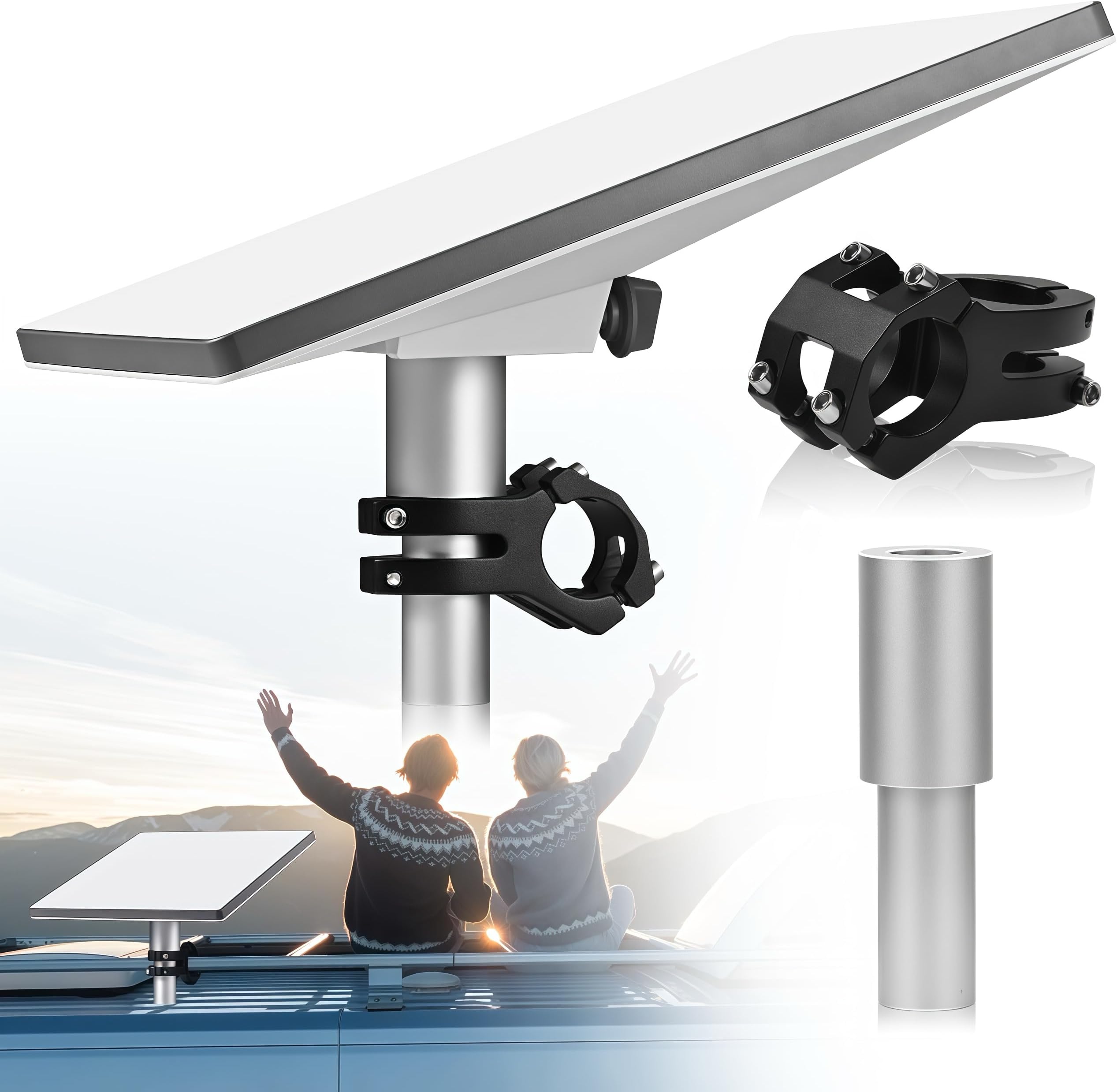 Amazon.com: Starlink Mini Mount Adapter Kit - Roof, Pole & Wall Mounts ...