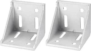 uxcell 2Pcs Inside Corner Bracket Gusset, 78x78x79mm 8080 Angle ...