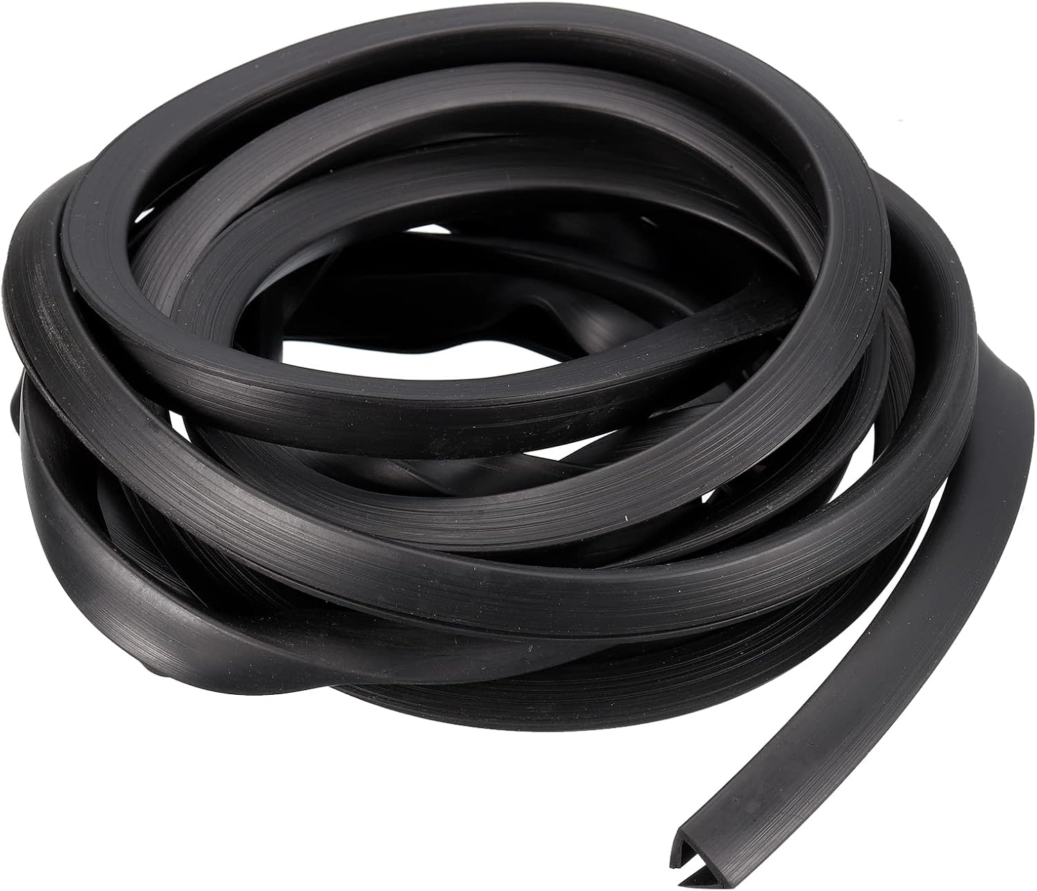 sourcing map U Channel Edge Trim, 11.5ft Length Rubber Guard Seal Strip ...