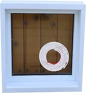 Amazon.com: 37.4x47.2in Flush Mount Vinyl Shed Windows Kit - Custom ...