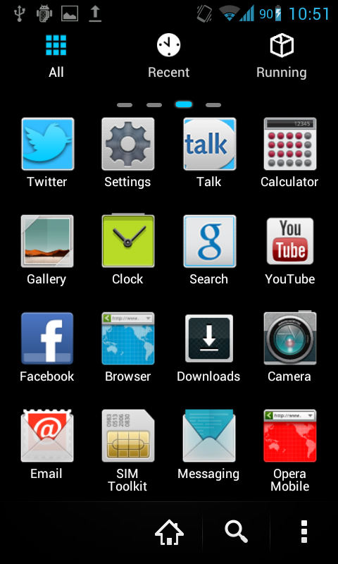 MotoBlur Go Launcher EX Theme:www.amazon.com:Appstore for Android