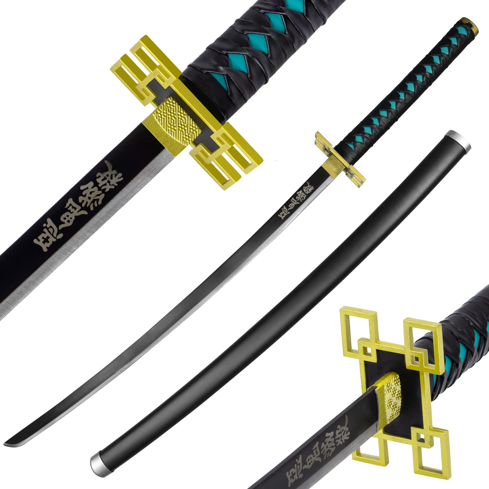 Larmuroki 41 Anime Sword Handmade Samurai Sword Kimetsu No Yaiba ...