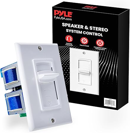 Amazon.com: Pyle Home In Wall Speaker Volume Control- Home Audio Smart ...