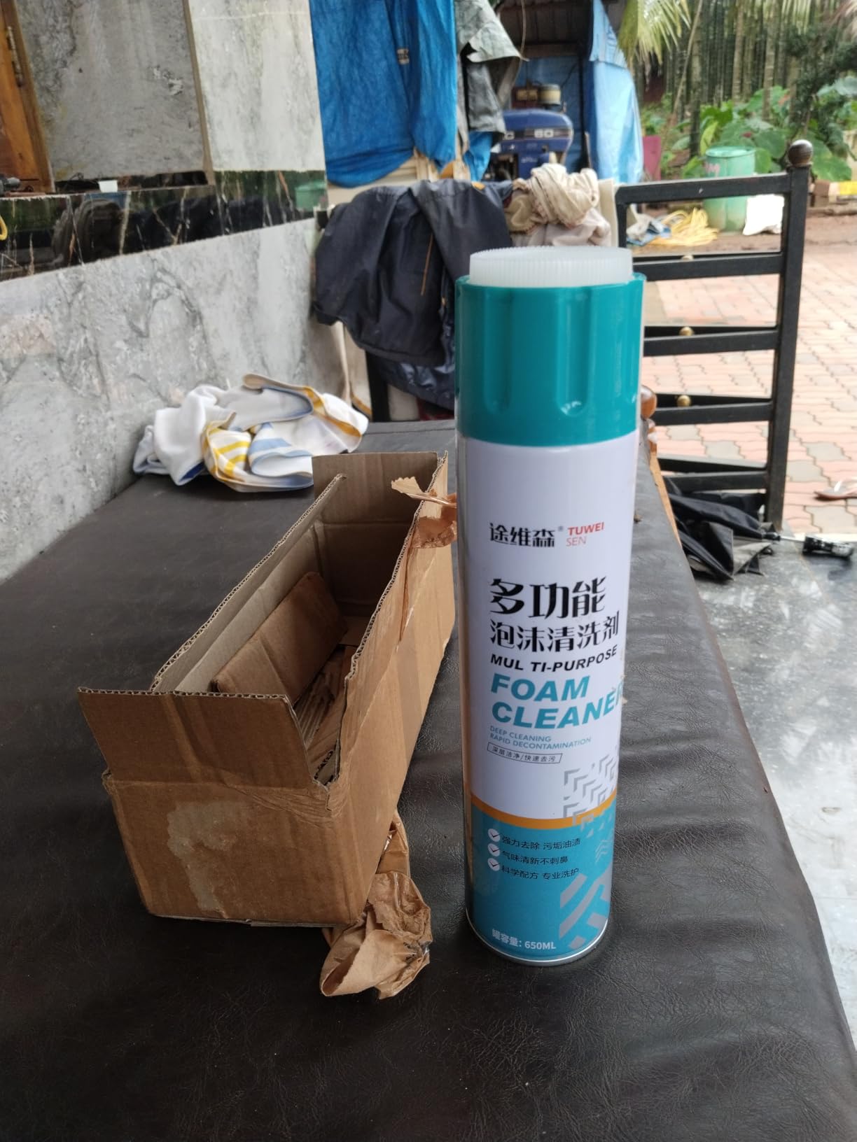 SIX SIGMA Multipurpose Foam Cleaner Spray, Car Seat/Exterior & Interior ...