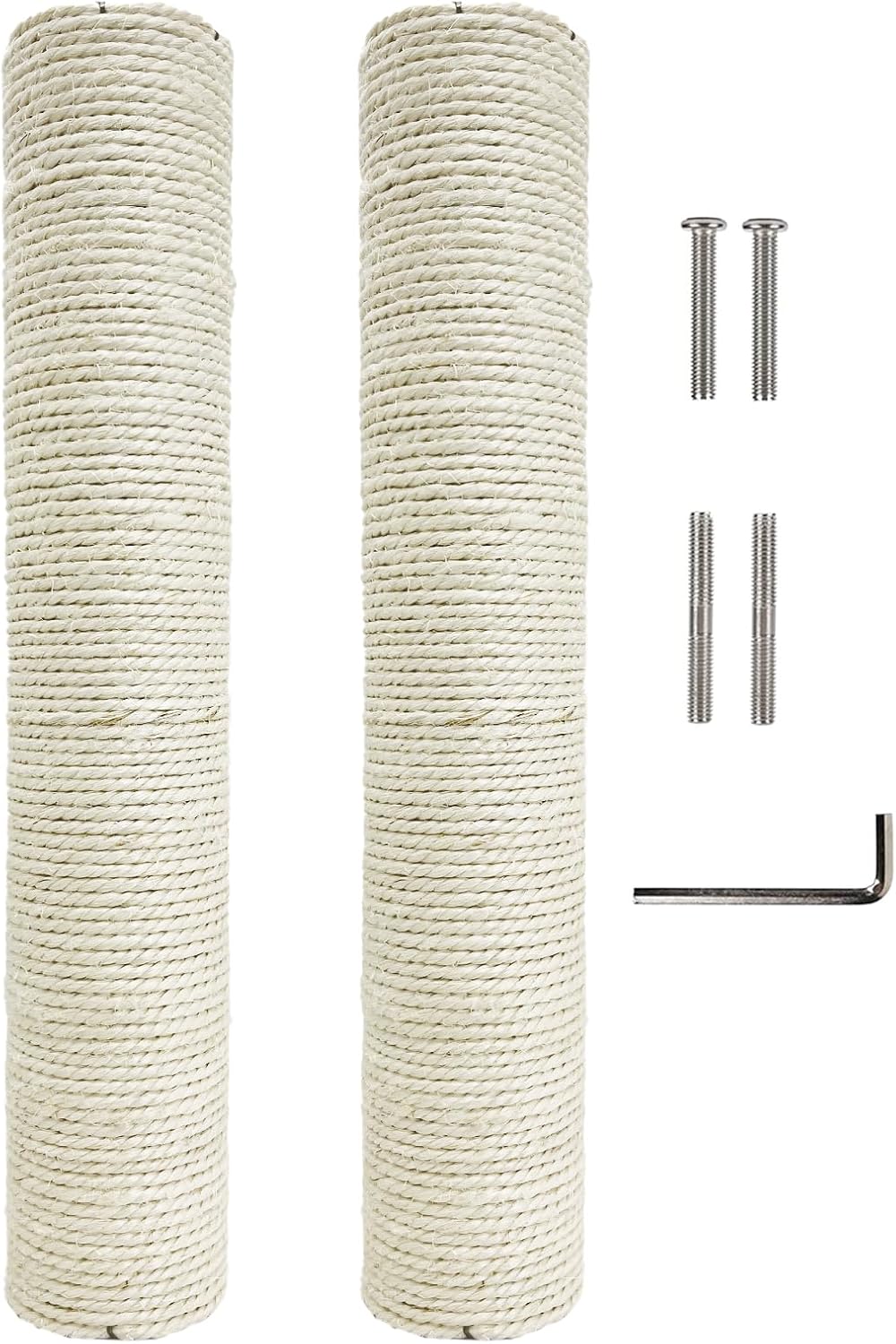 Amazon.com: Fhiny 2PCS Cat Scratching Post Replacement 15" Natural ...