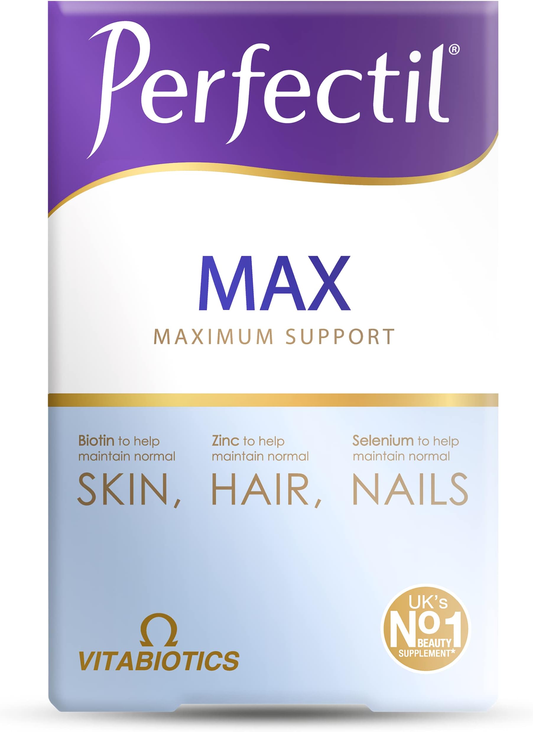 Amazon.com : Vitabiotics - Perfectil - Plus Nails Extra Support - 60 ...
