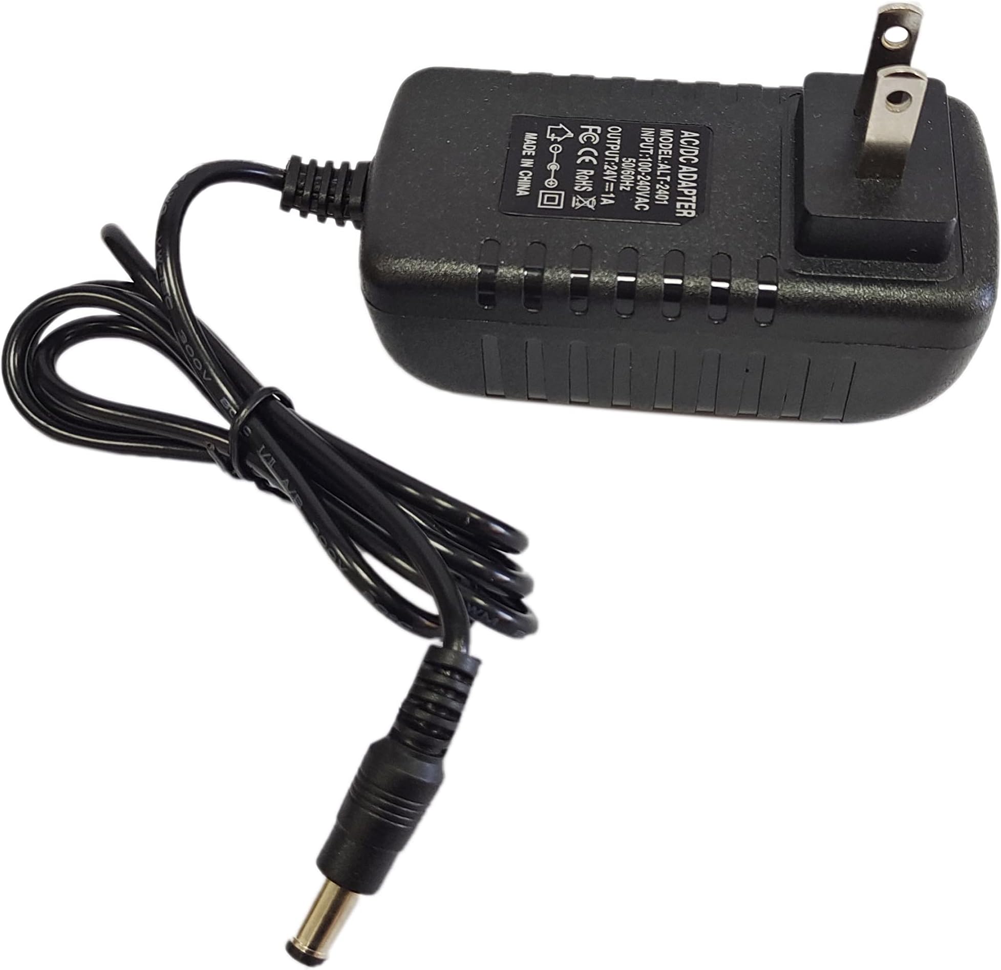 Amazon.com: 24v 1a ac/dc Power Supply Adapter 100V-240V AC to DC 24 ...