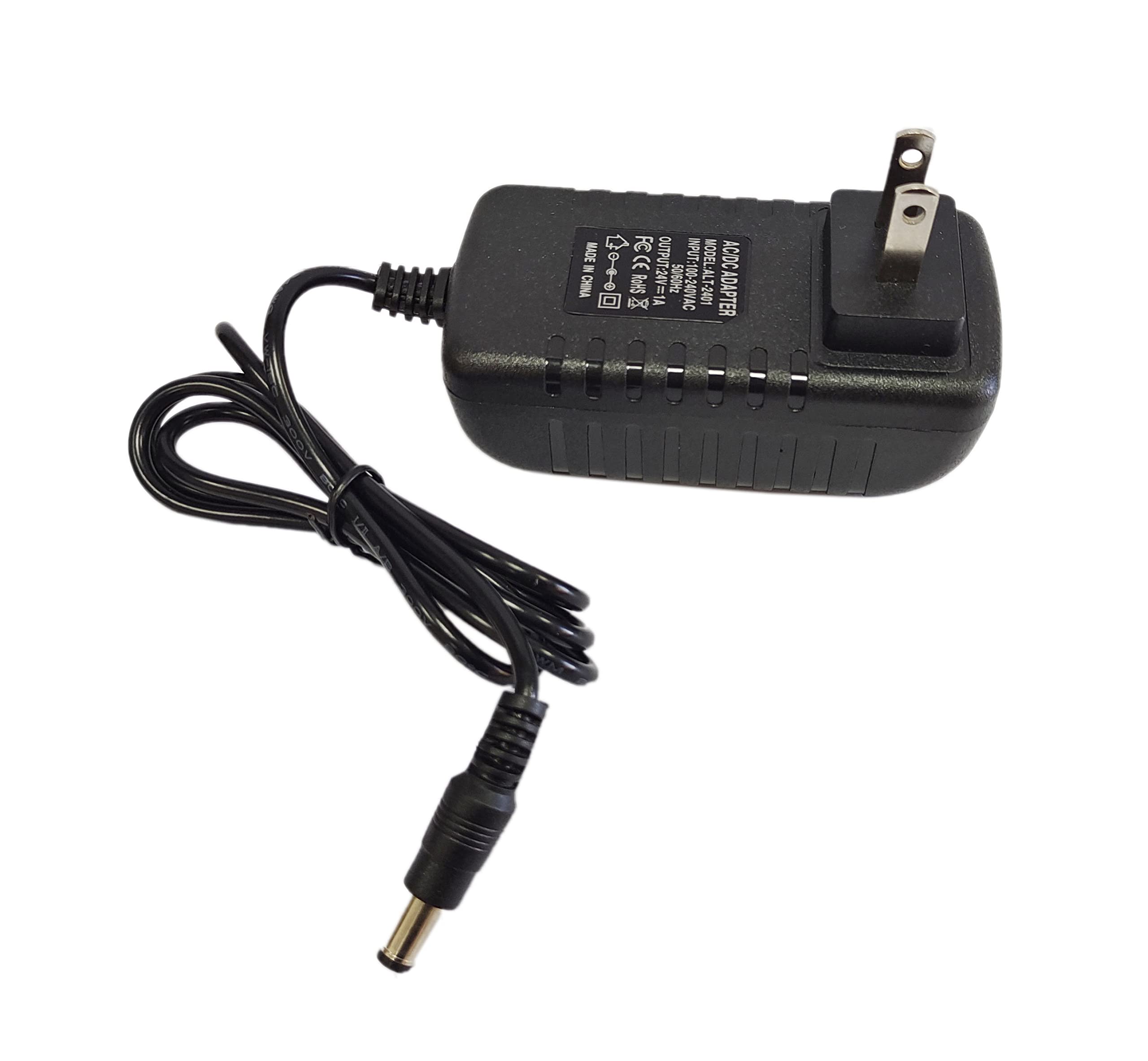 Amazon.com: 24v 1a ac/dc Power Supply Adapter 100V-240V AC to DC 24 ...