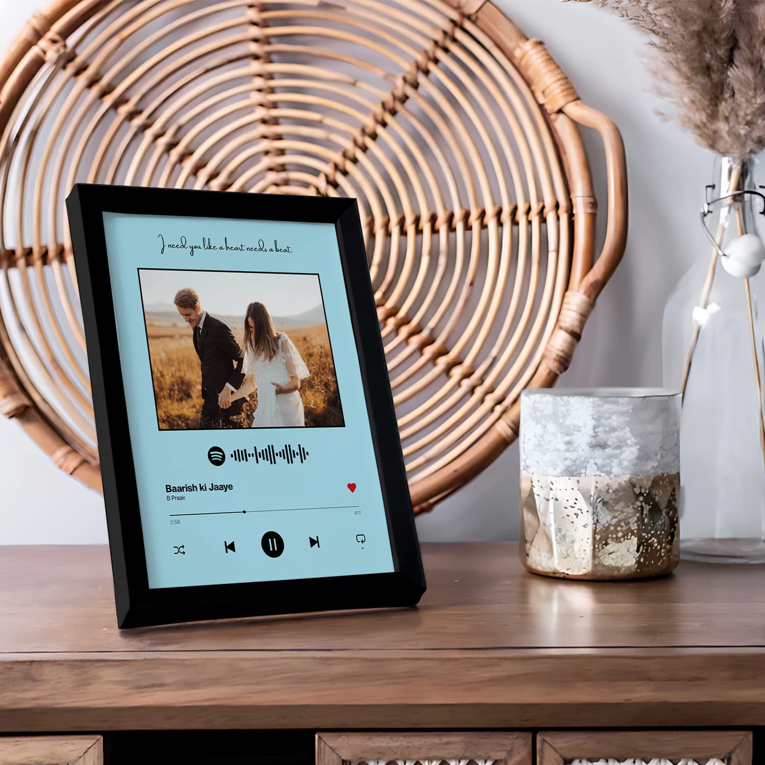 Ritwika's Personalized Spotify Song Barcode with Photo & Message ...