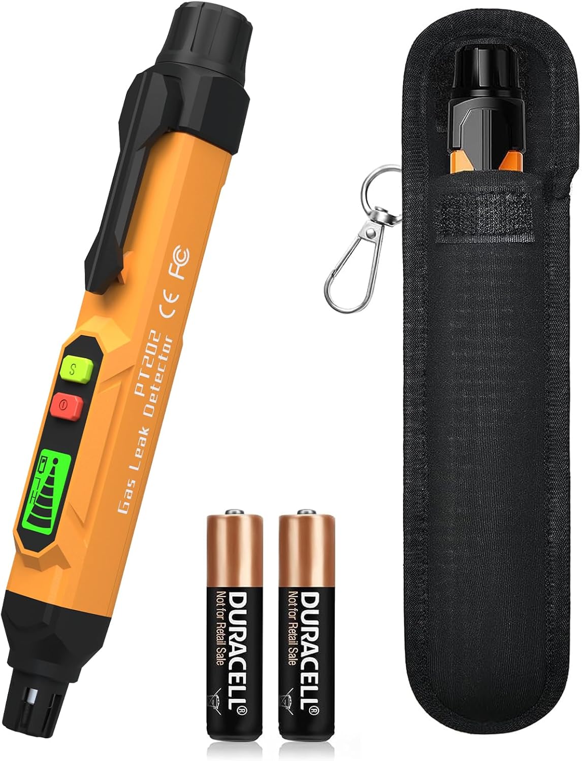 BINGKOU Gas Leak Detector,Natrual Gas Detector for Home,Potable Propane ...