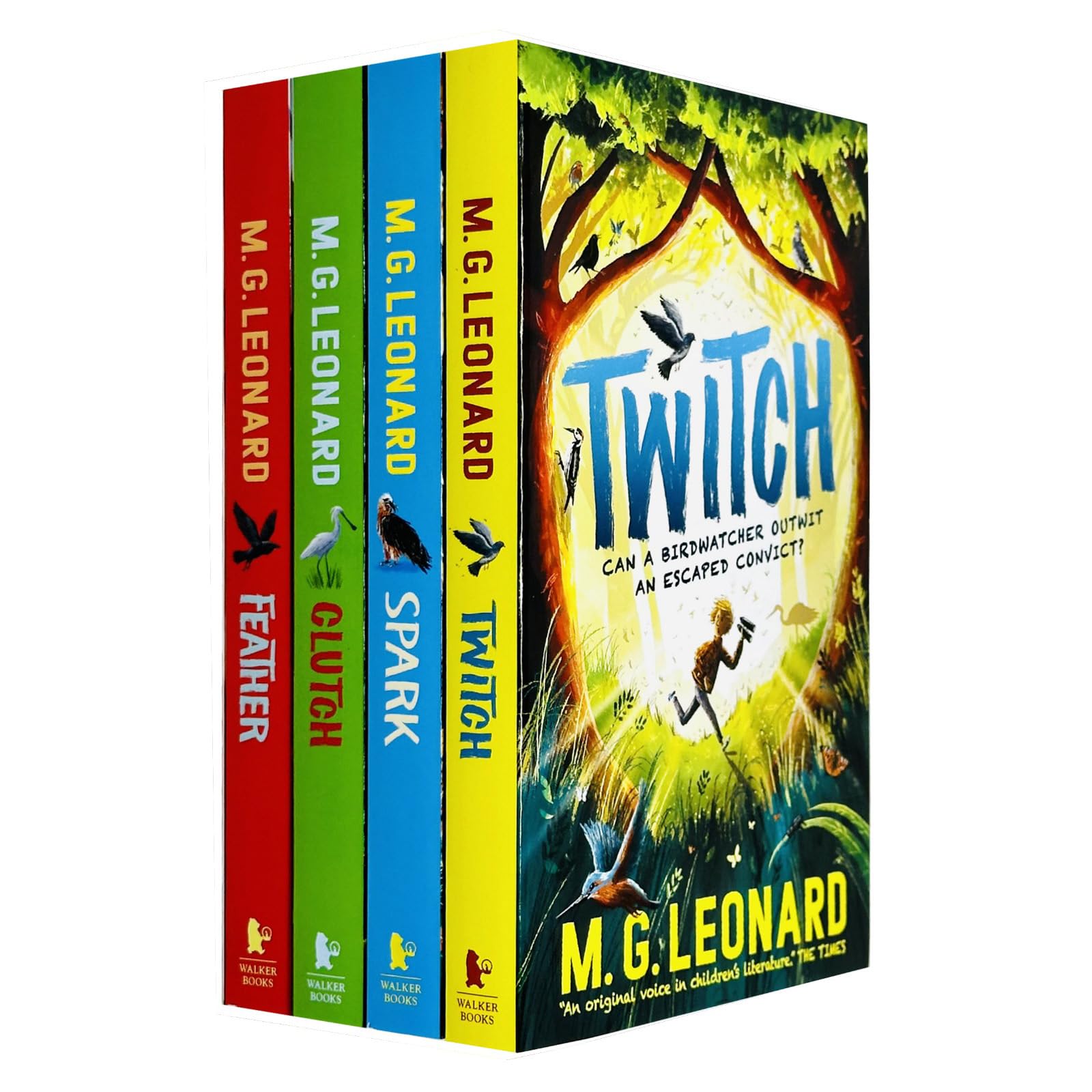 The Twitchers Series 4 Books Collection Set (Twitch, Spark, Clutch ...