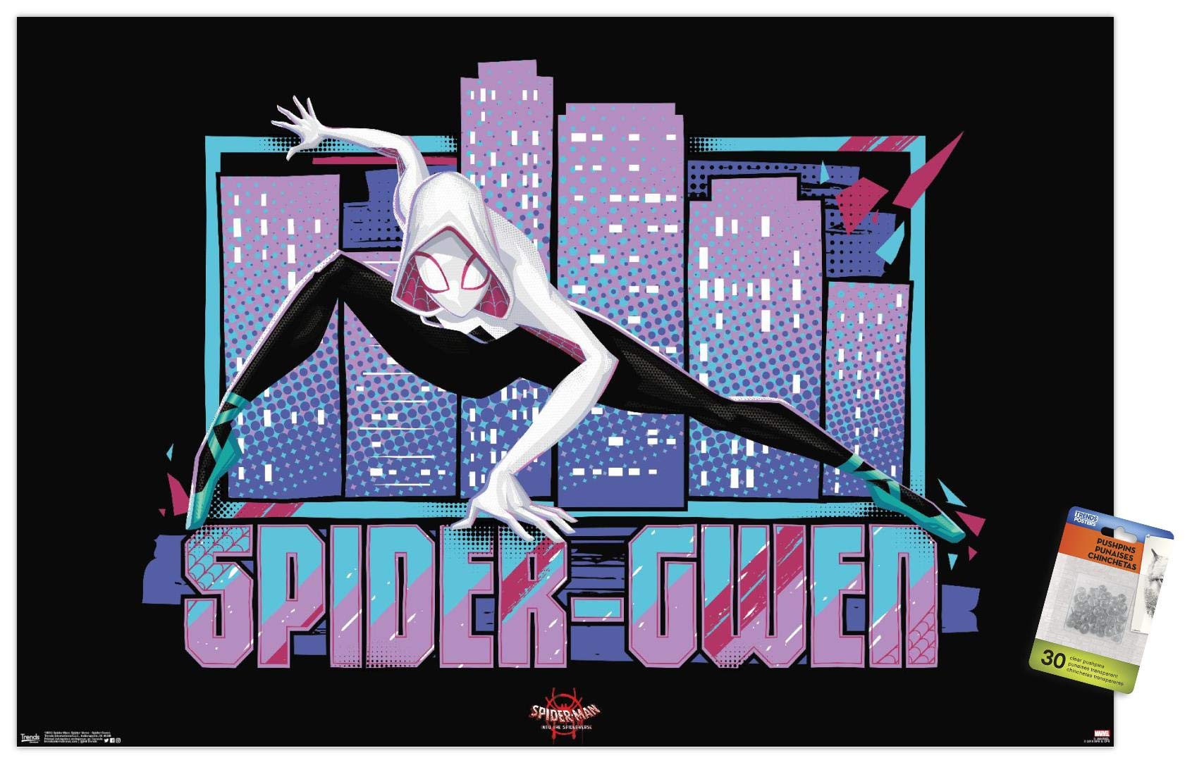 Buy Marvel Spider-Man - Into The Spider-Verse - Spider-Gwen Wall with ...