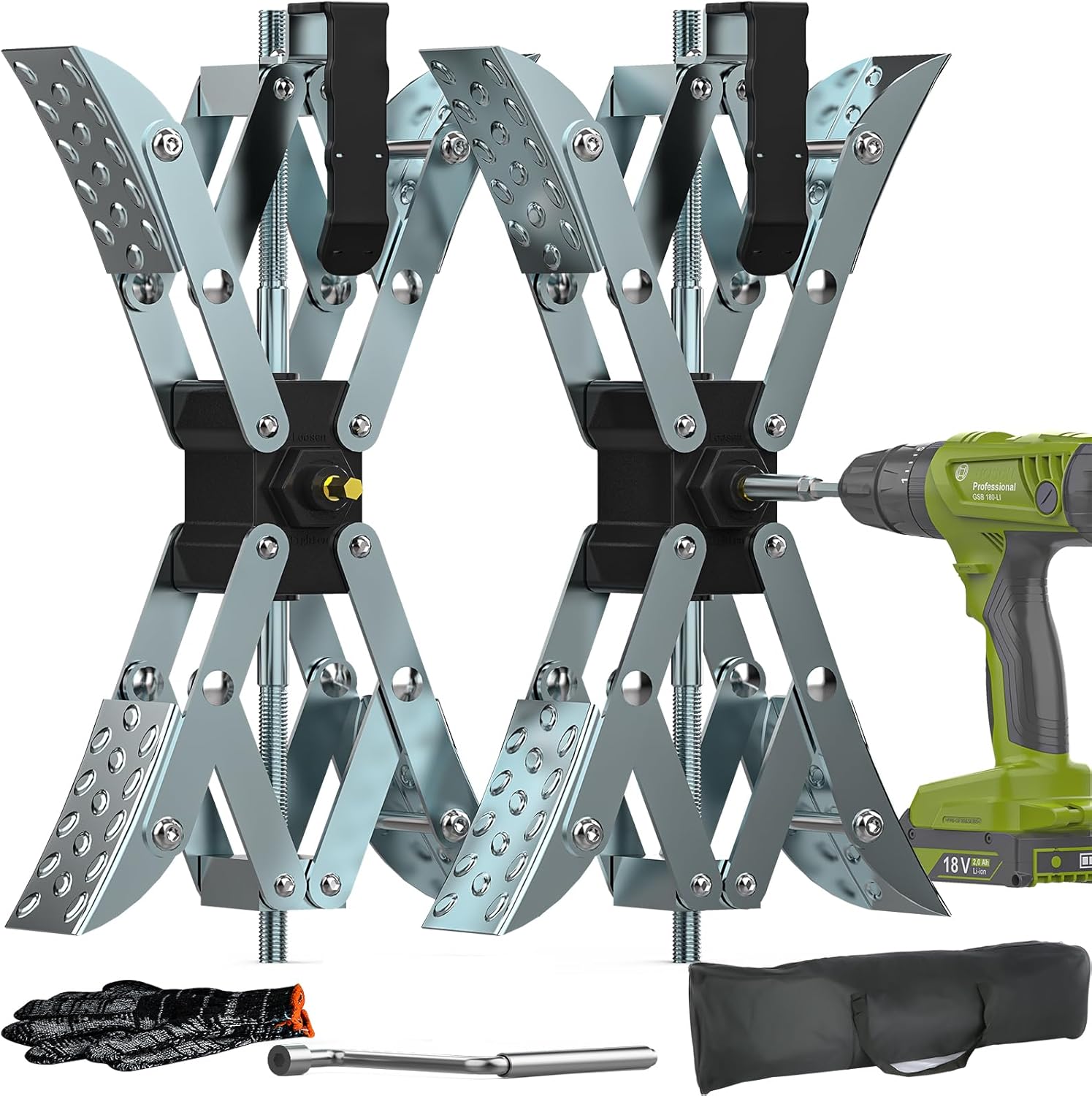 Amazon.com: AUH X-Shaped RV Stabilizer Wheel Chock (Allows Drilling for ...