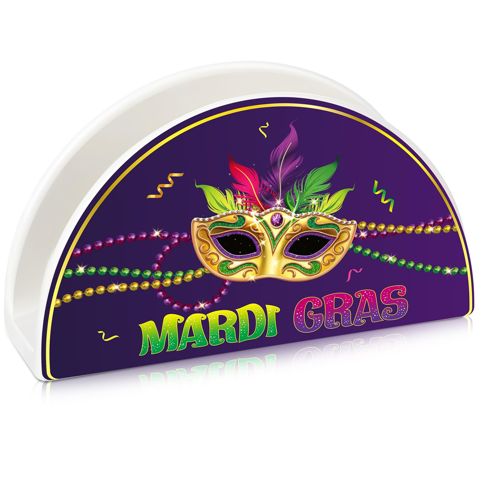 Mardi Gras Mask Logo Mardi Gras Mask Beads Party Unique New Orleans
