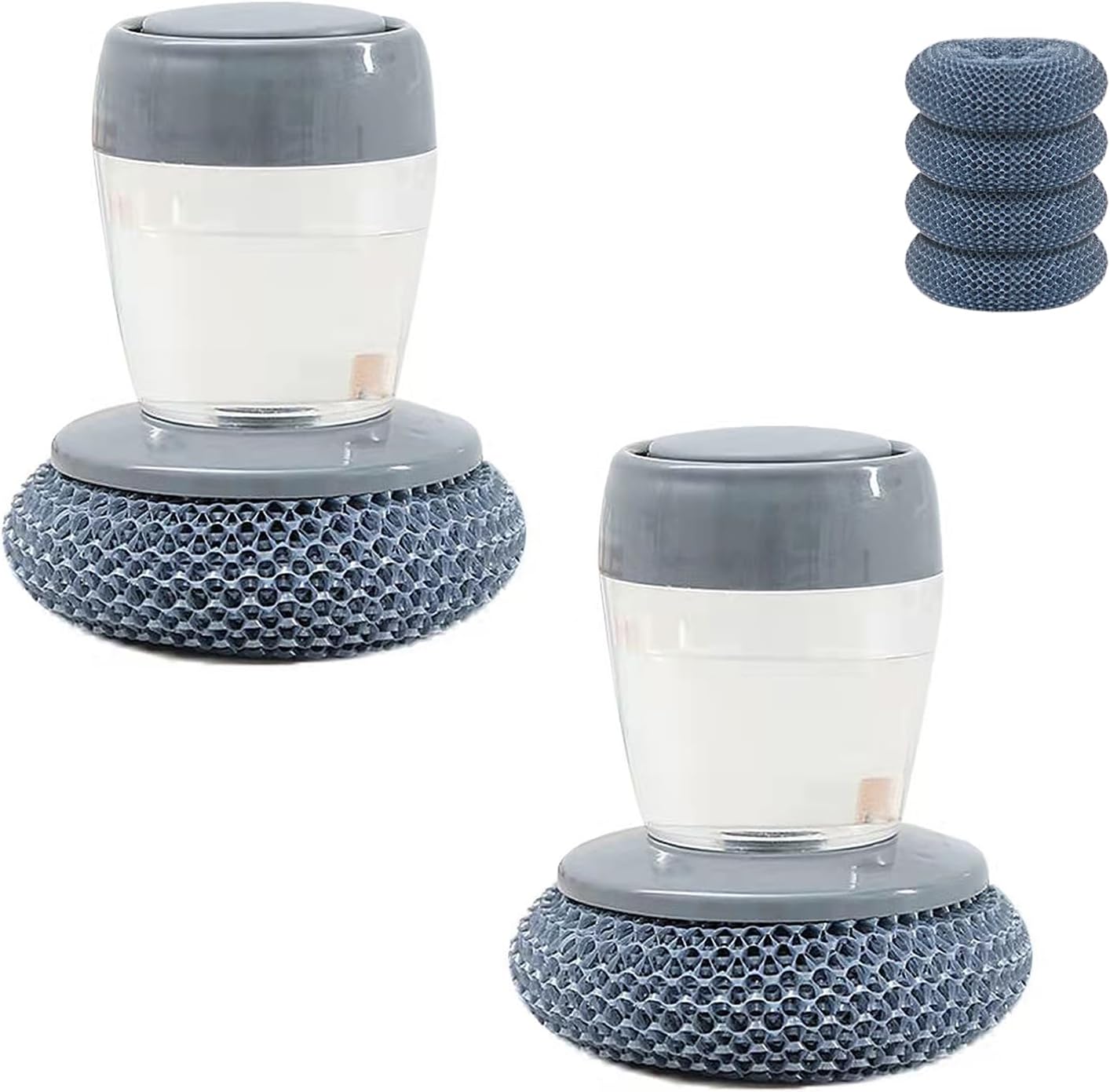 Amazon.com: Steel Wool Scrubber, Steel Wool Scrubber with Soap ...