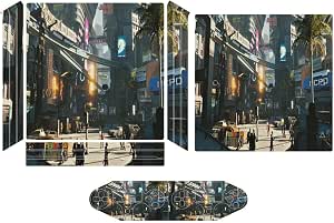 Amazon.co.jp: PS4 Skin Seal for PS4 and Game Controller, Cyberpunk 2077 ...