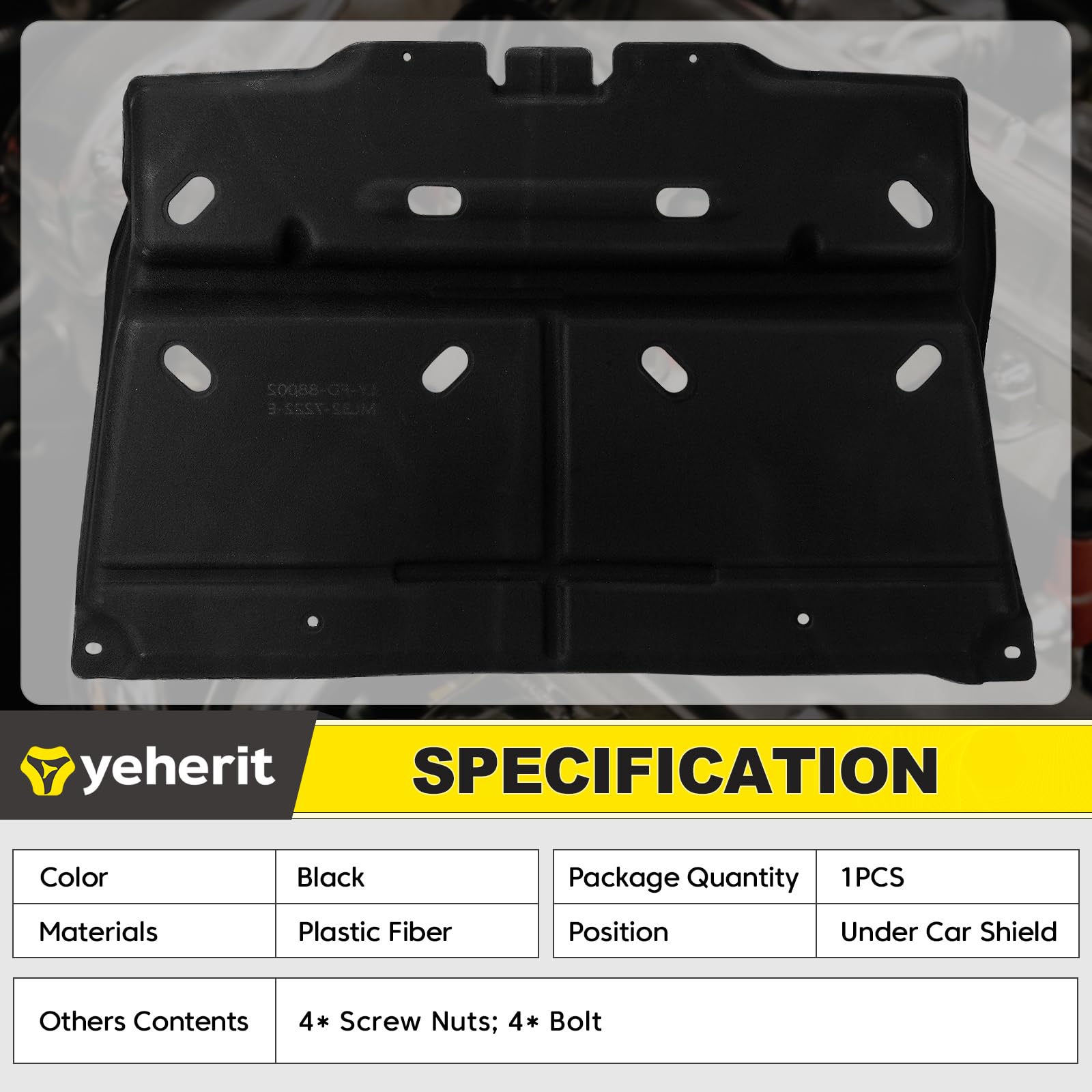 Snapklik.com : YEHERIT Splash Panel Shield Under Diaper Gas Motor ...