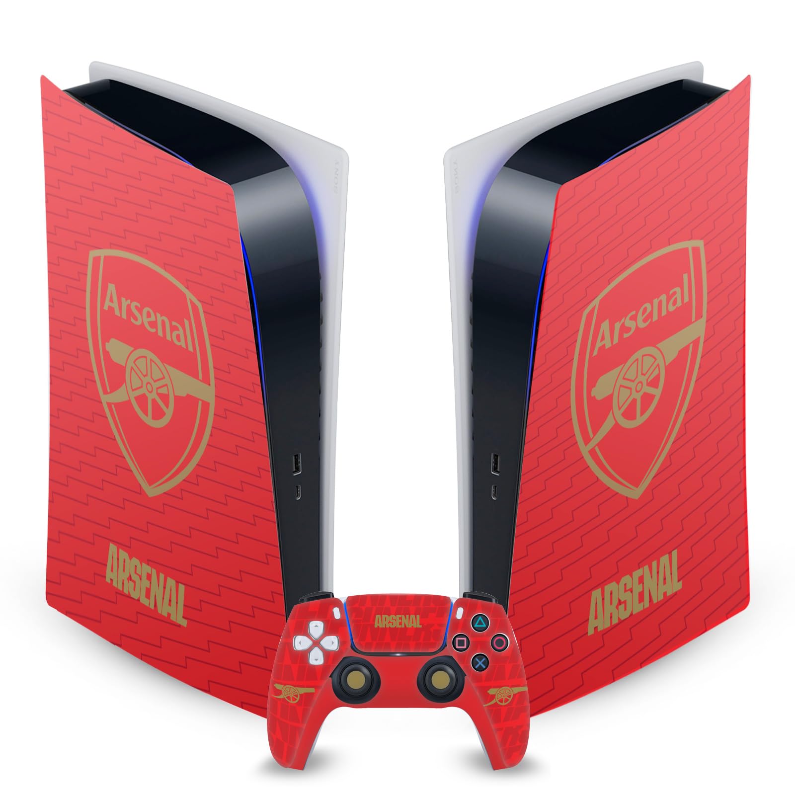 Head Case Designs Officially Licensed Arsenal FC Red and Gold Crest ...