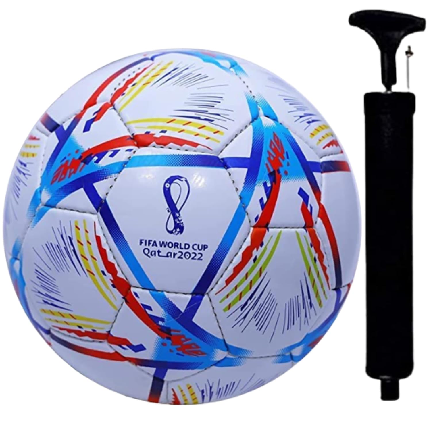 JTC Size 5 Rubber Moulded Football Pump & PIN - Hard Ground Training ...