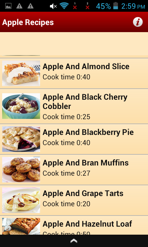 Recipes By Ingredients - Apple - App on Amazon Appstore
