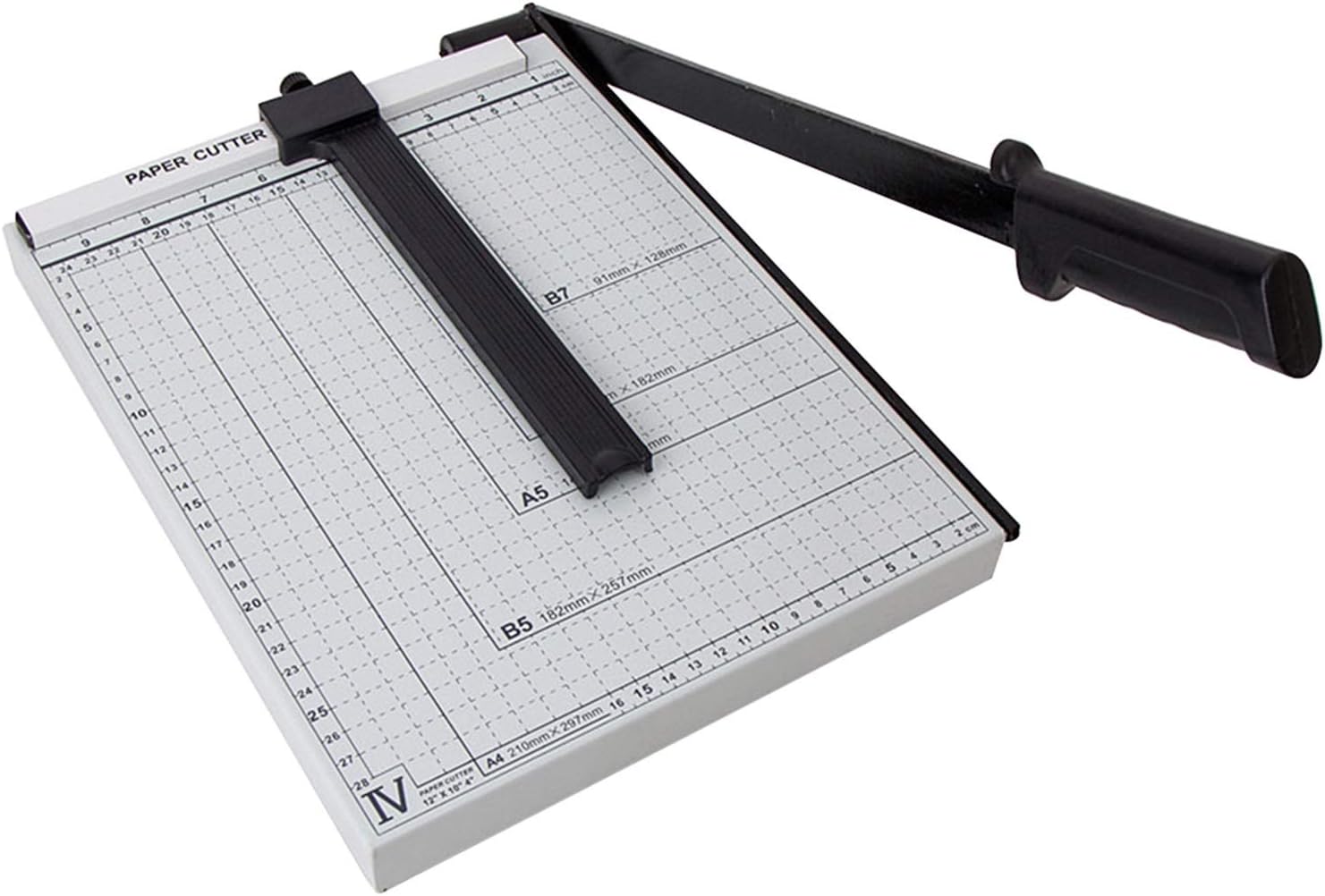 MMD Ruler Portable Safe Steel Cutter A4 Accurate Office Practical Home ...