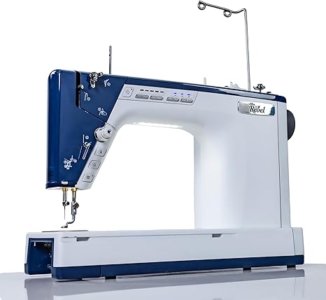 Amazon.com: Little Rebel Sewing and Quilting Machine with Built-in ...