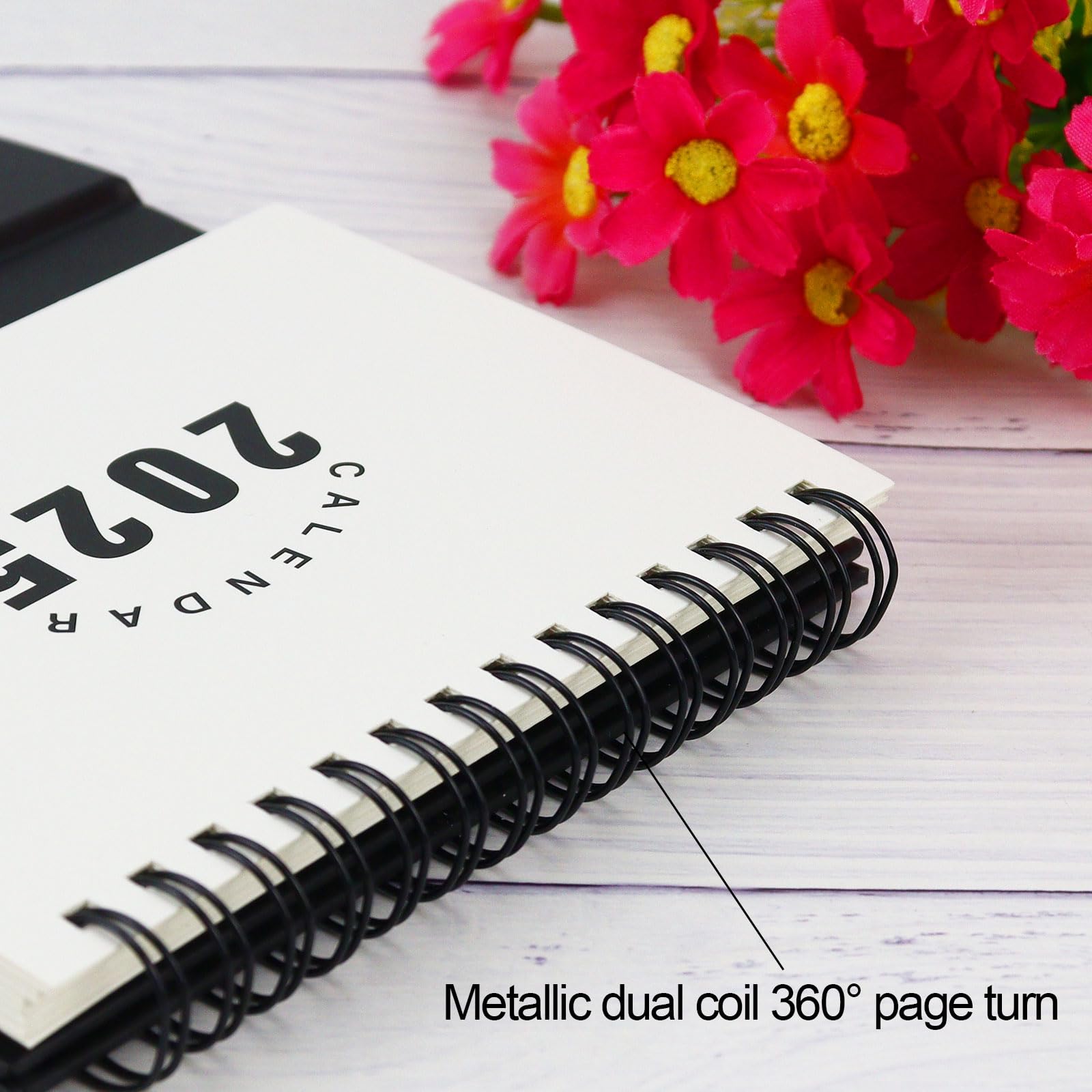 Snapklik.com : Koqye 2025 Desk Calendar,Standing Flip Desktop Calendar ...