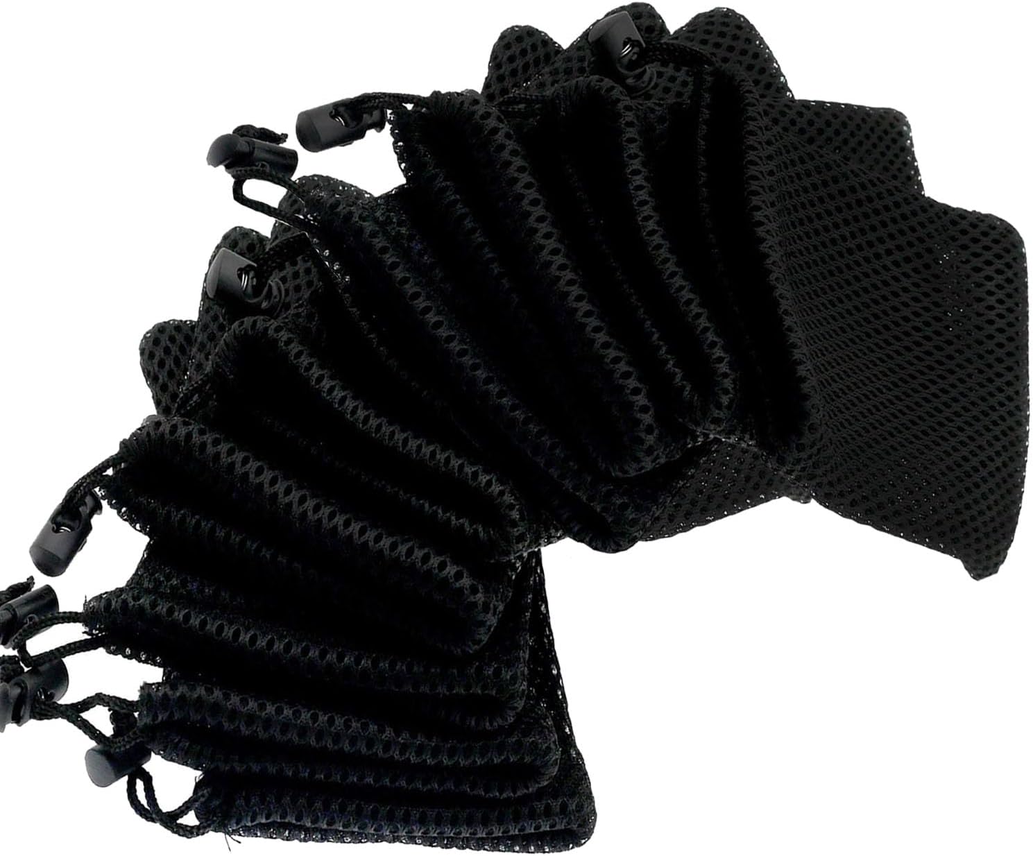 Amazon.com: Sopepoyie 8PCS Small Mesh Bags 4.5" x 3.5"Black Nylon Mesh ...