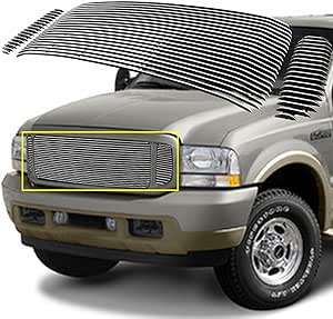 Amazon.com: Front Main Upper Grill Fits 2000-2004 Ford Excursion light ...