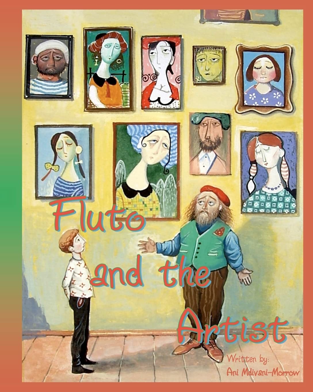 Fluto and the Artist: A special draw your own picture book: Mdivani ...