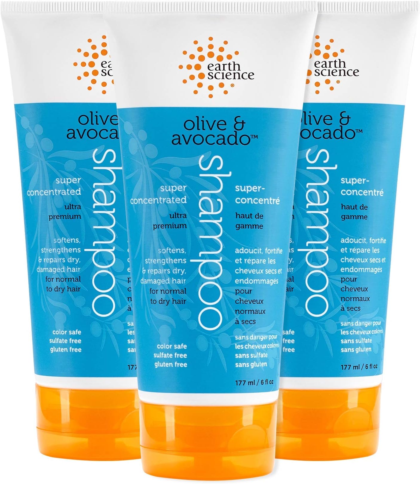 Amazon.com : Earth Science Shampoo for Sensitive Hair & Scalp ...