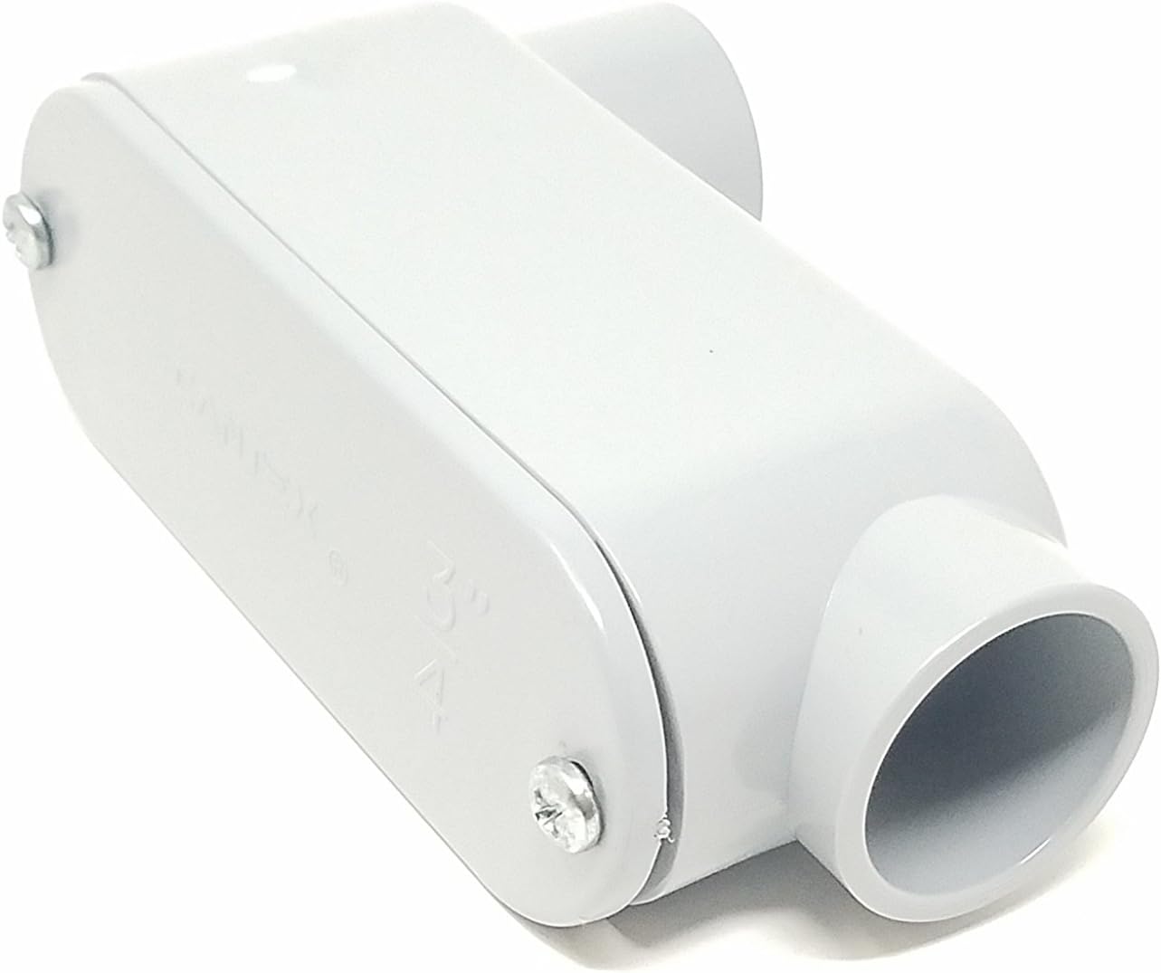 Topaz 1142 3/4" Schedule 40 PVC LB Type Conduit Bodies with Junction ...