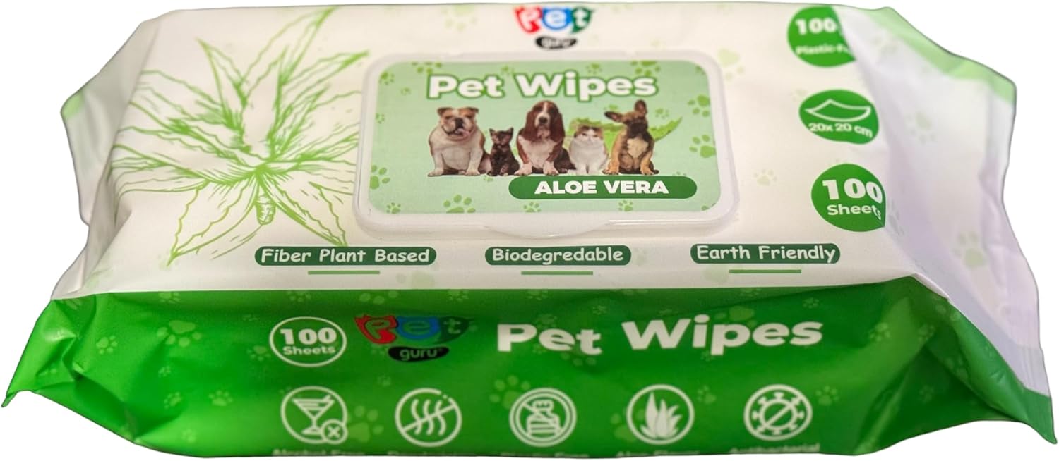 Pet Guru® Dogs & Cats 100% Plastic Free Biodegradable Multi-Purpose ...