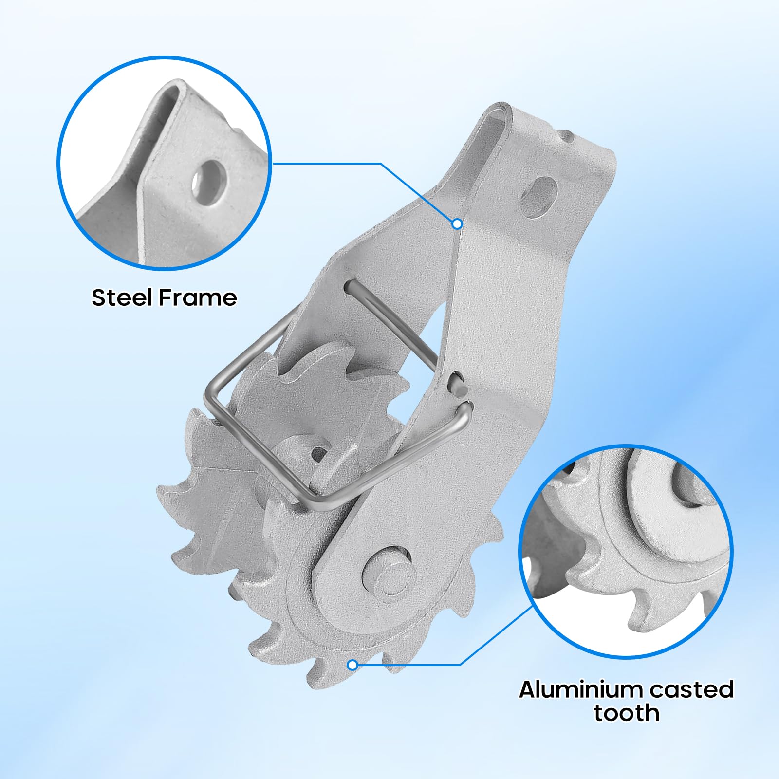 Snapklik.com : Electric Fence Wire Strainer, 5PCS Heavy Duty Inline ...