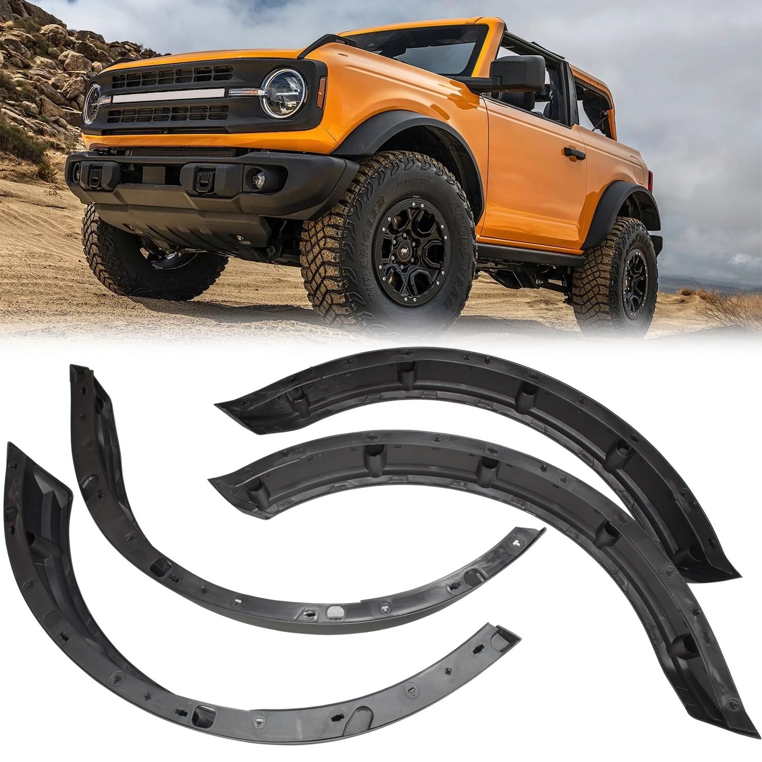 95 Ford Bronco Fender Flares 2021 2025 Ford Bronco Fender Flares