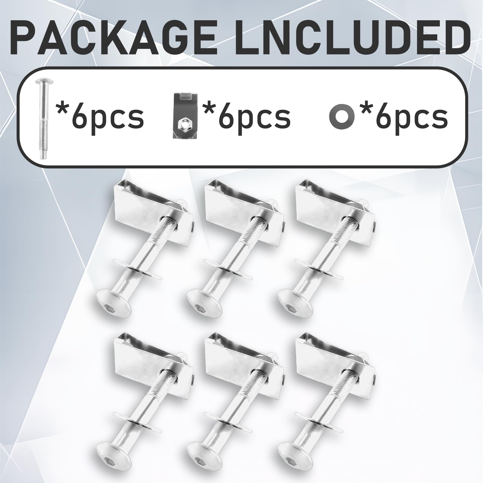 Snapklik.com : Truck Bed Mounting Bolt Nut Hardware Kit Compatible